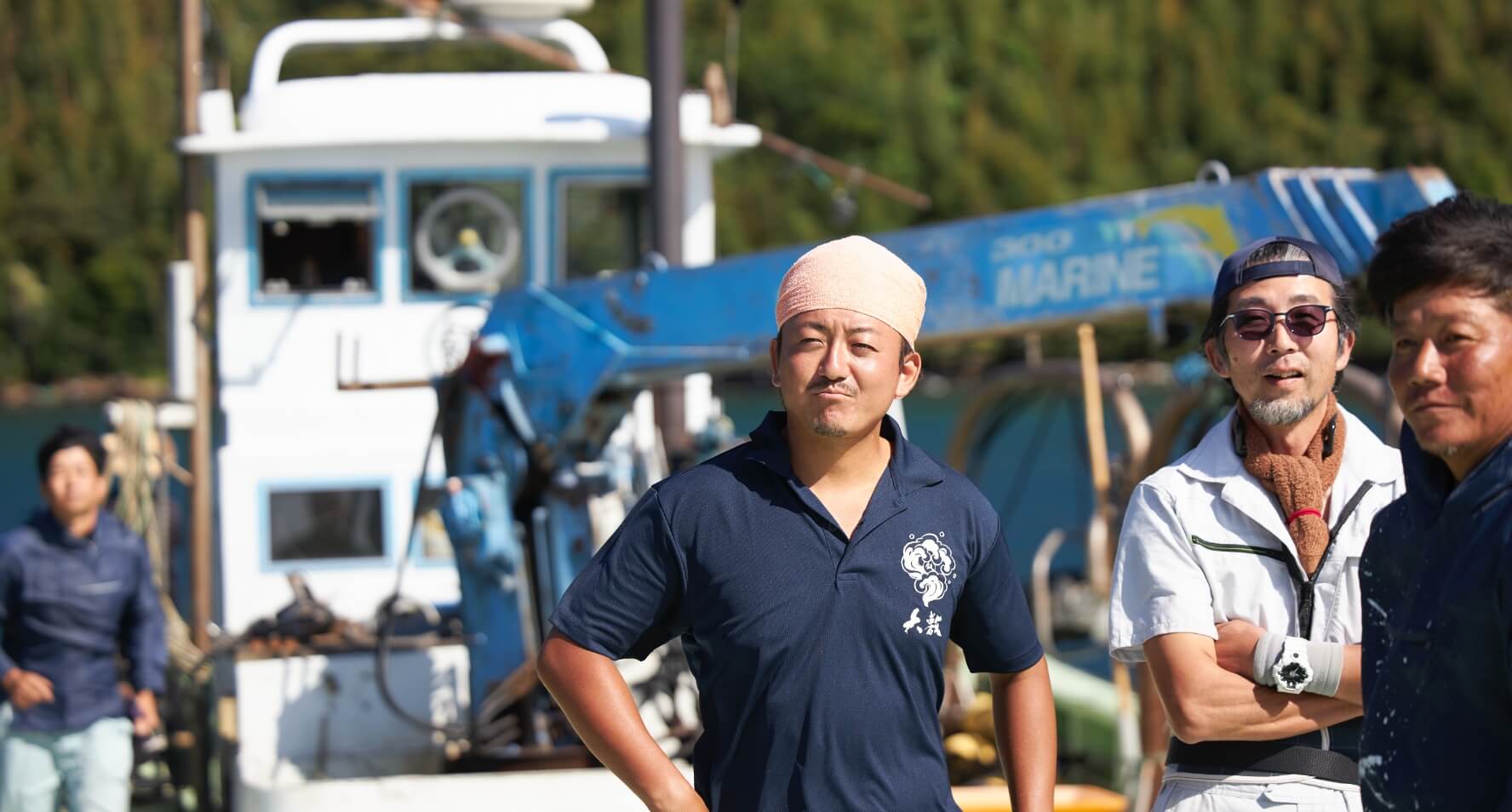 #INTERVIEW 02 | 飯古グループ公式サイト | 建設・隠岐牛畜産・定置網漁から海士町の生活基盤を支える